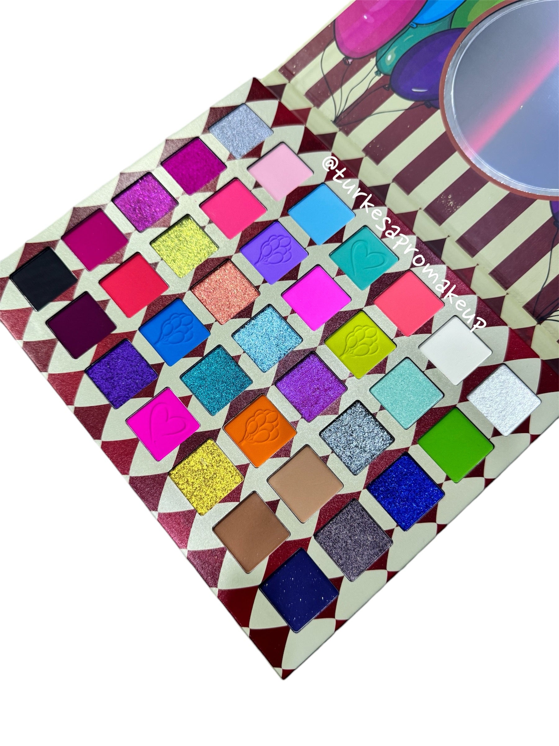Paleta Circus Clown Beauty Creations – Turkesa Pro Makeup